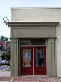 Traditional Wood Storefront in Leesburg, VA | Vintage Building
